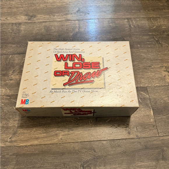 Milton Bradley | Toys | Vintage 987 Win Lose Or Draw Game | Poshmark